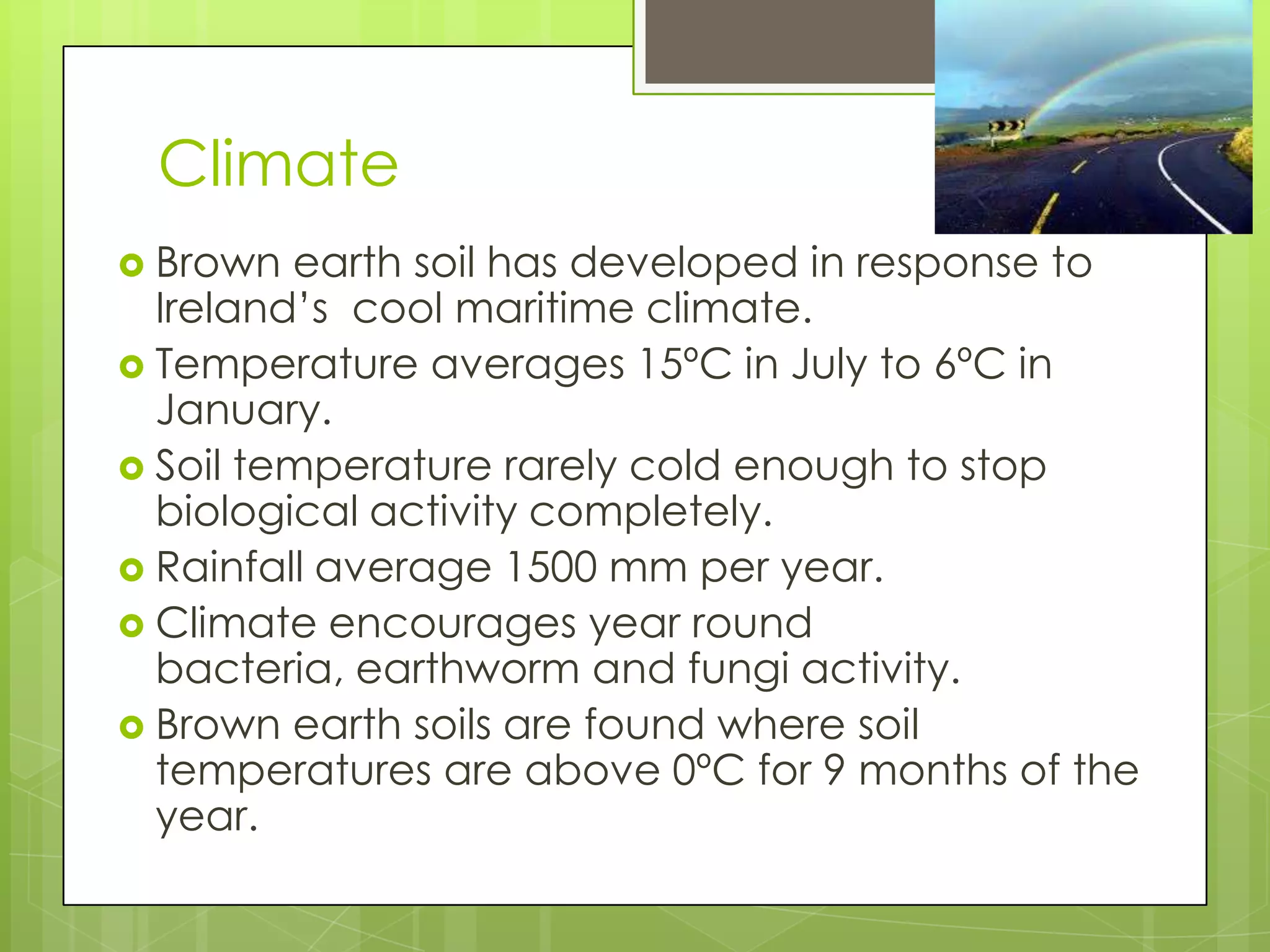 Irish brown earth soils | PPTX