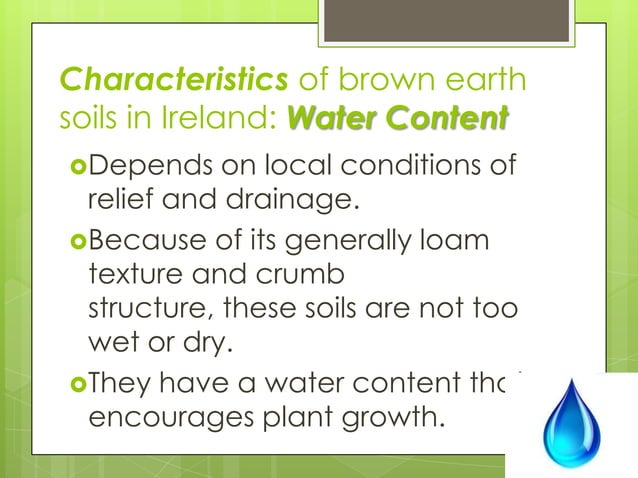 Irish brown earth soils | PPTX | Gardening | Home & Garden
