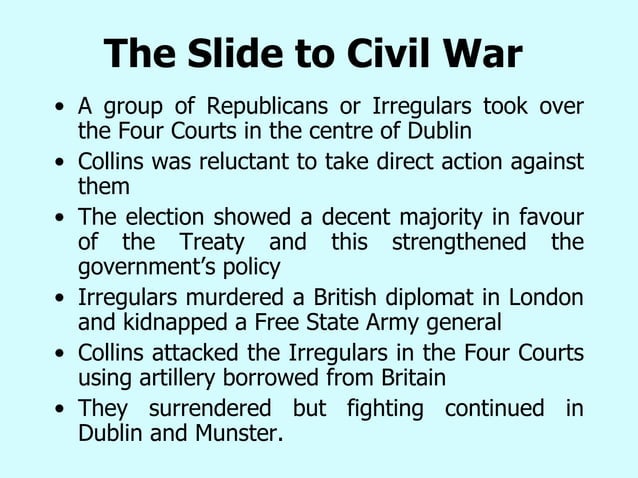 Irish Civil War | PPT