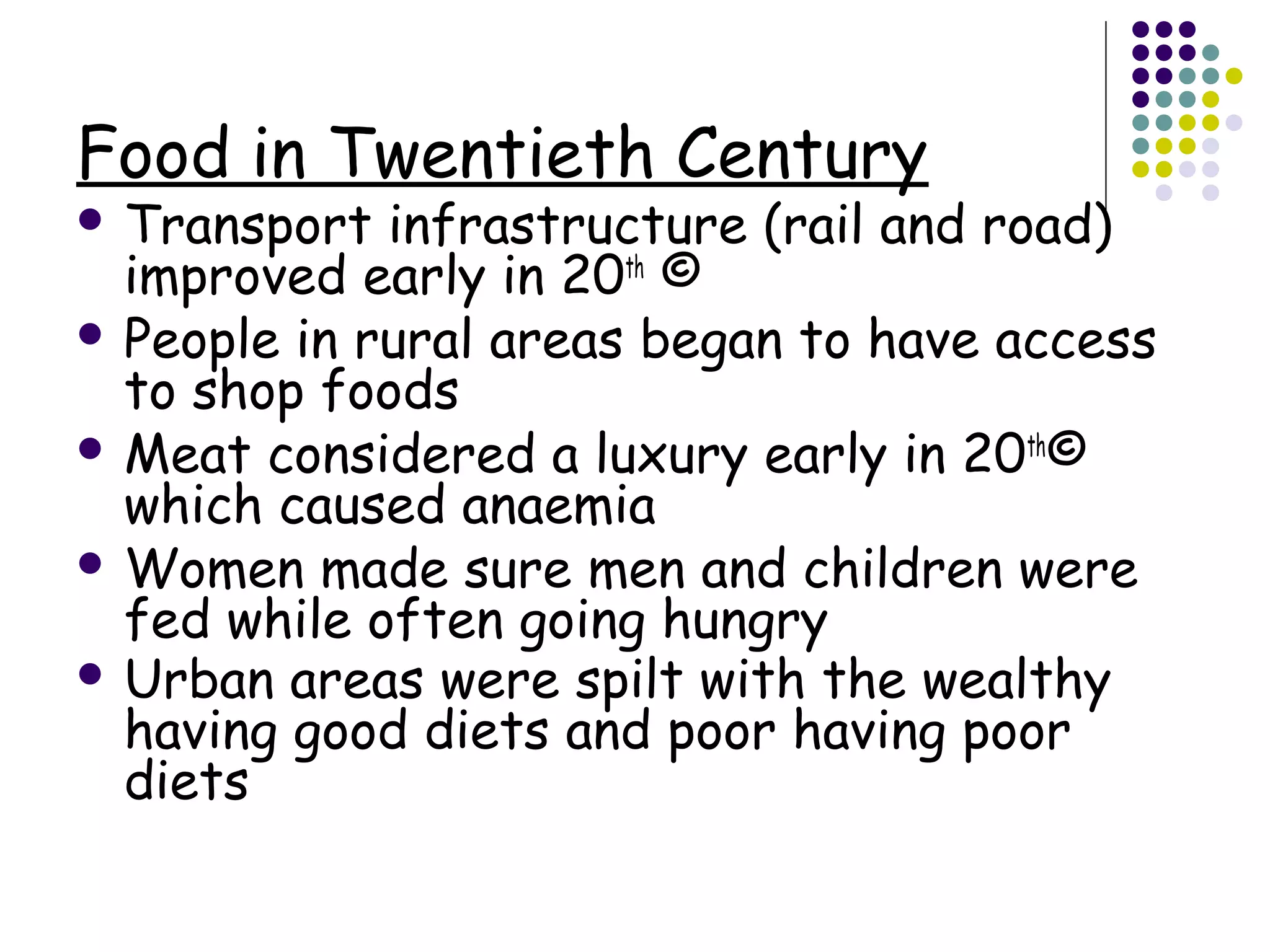Irish Diet Ppt