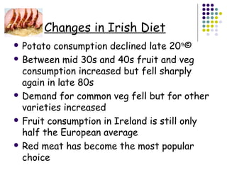 Irish diet | PPT