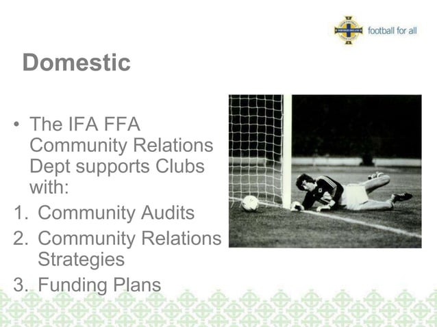 Irish FA presentation | PPT