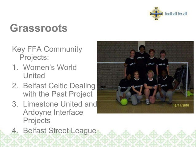 Irish FA presentation | PPT