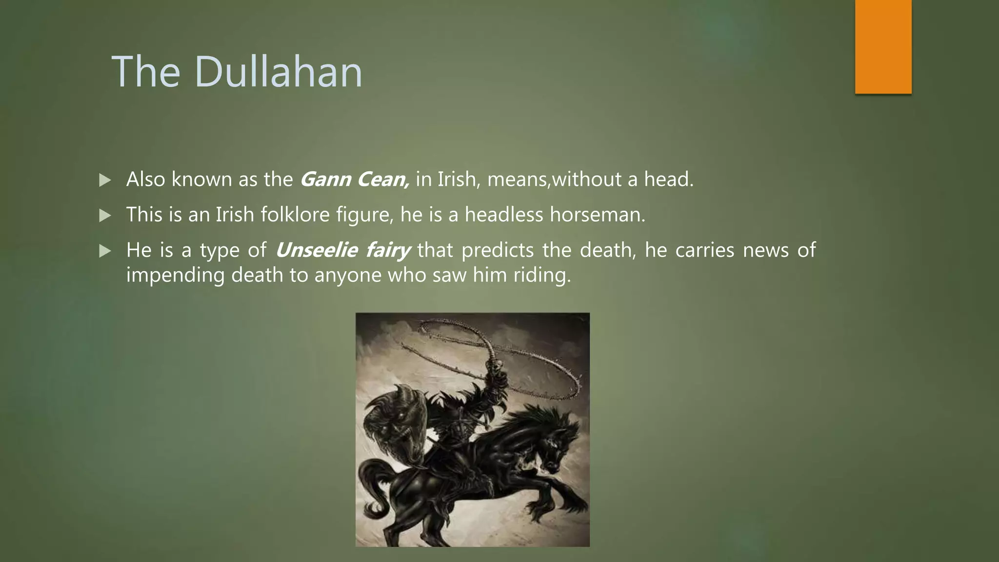 Irish fairies | PPTX