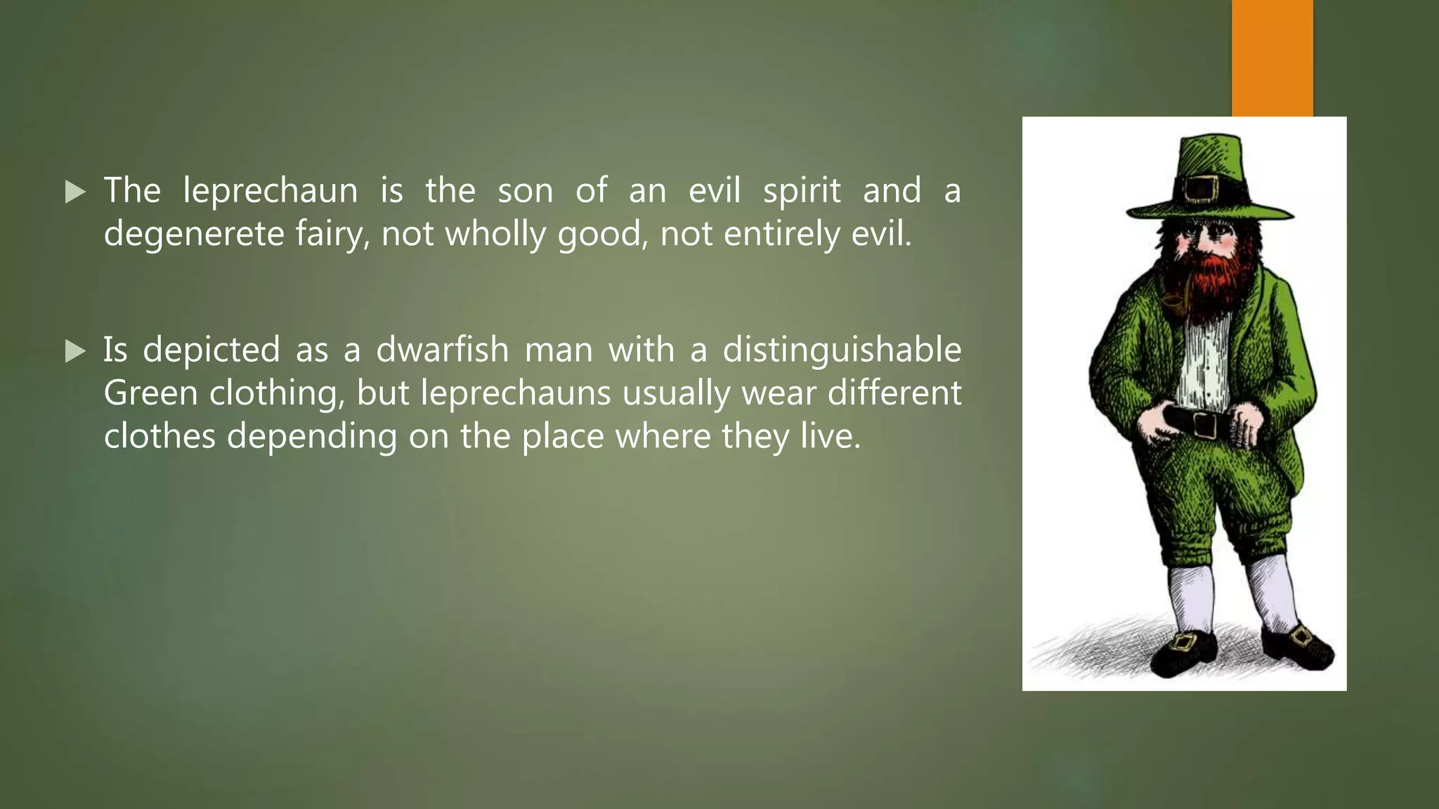 Irish fairies | PPTX