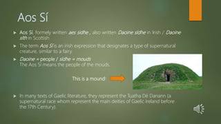 Irish fairies | PPTX