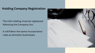 Irish Holding Company Setup and Taxation | PDF