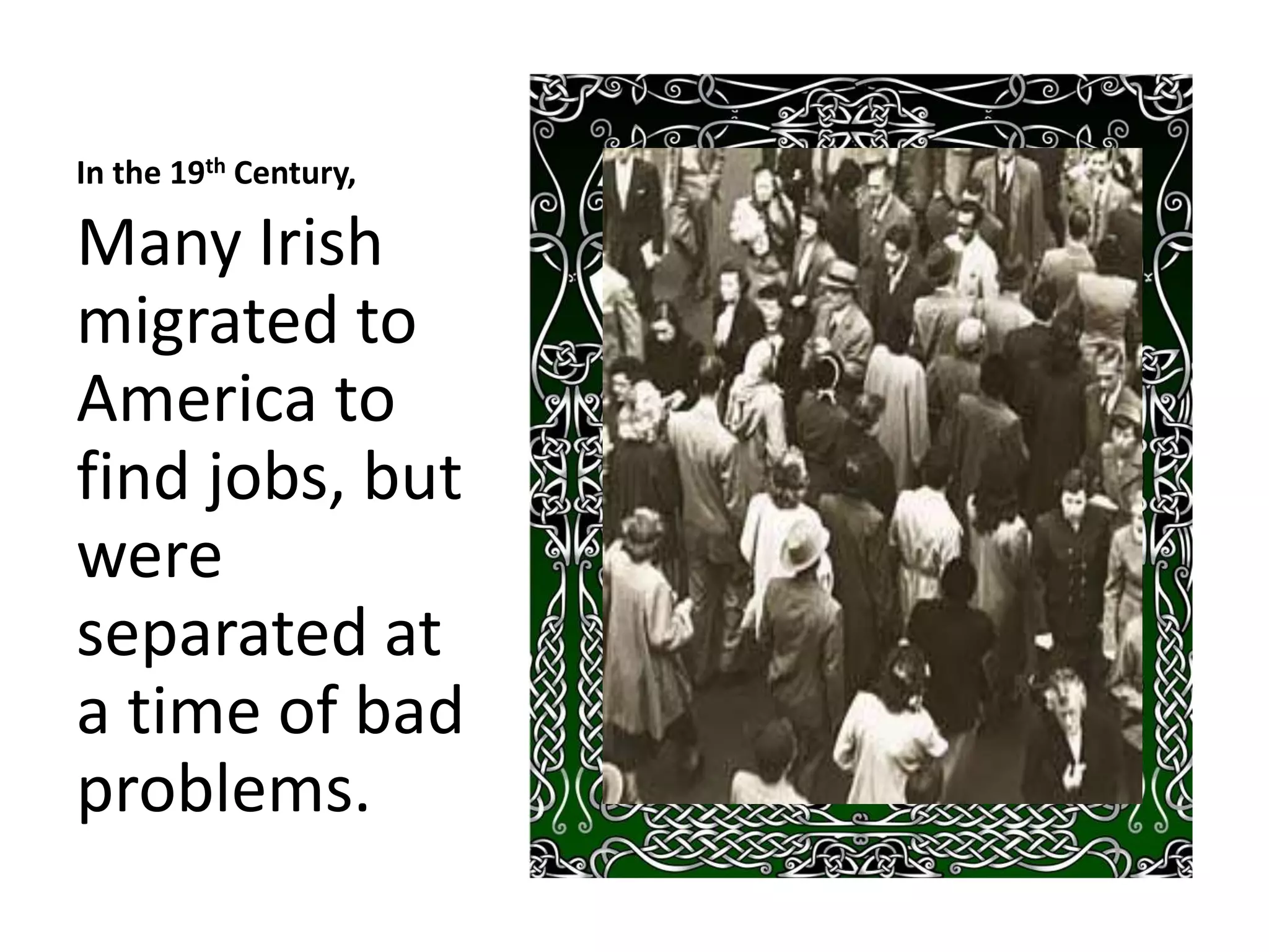 Irish immigration | PPT