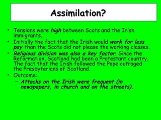 Irish immigration overview | PPT