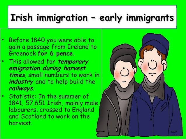 Irish immigration overview