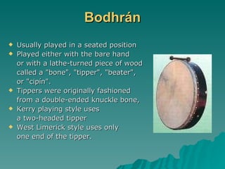 Irish Instruments | PPT