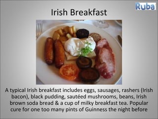 Irish Menu | PPT
