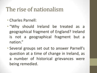 Irish nationalism | PPTX