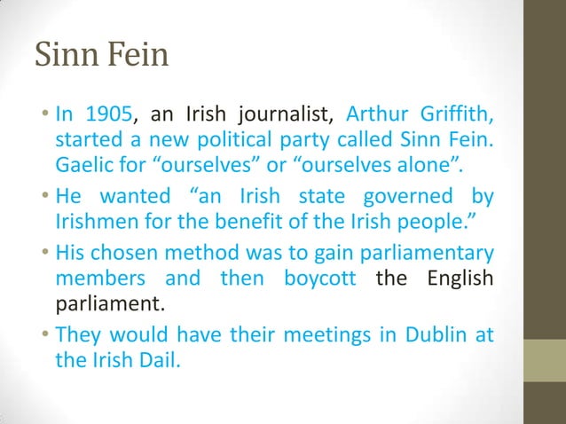Irish nationalism | PPT