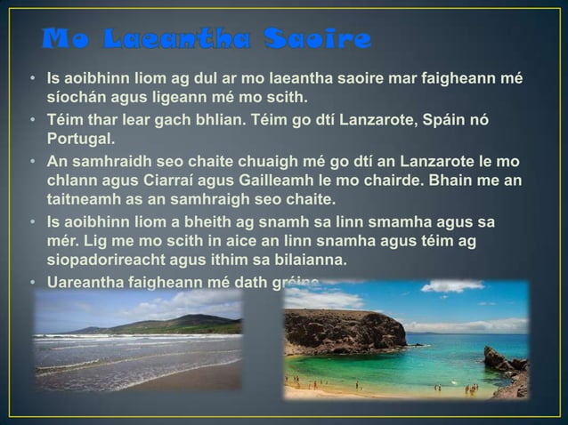 Irish powerpoint | PPTX