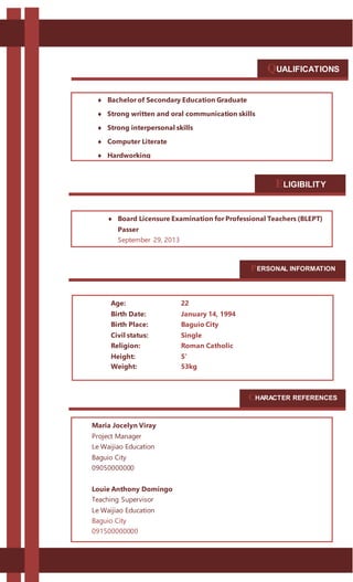 Resume Sample | DOCX