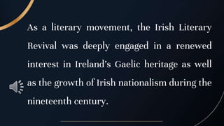 Irish revival | PPTX