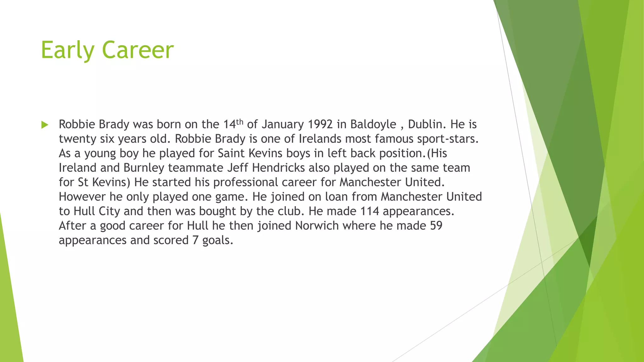 Irish sports stars | PPT