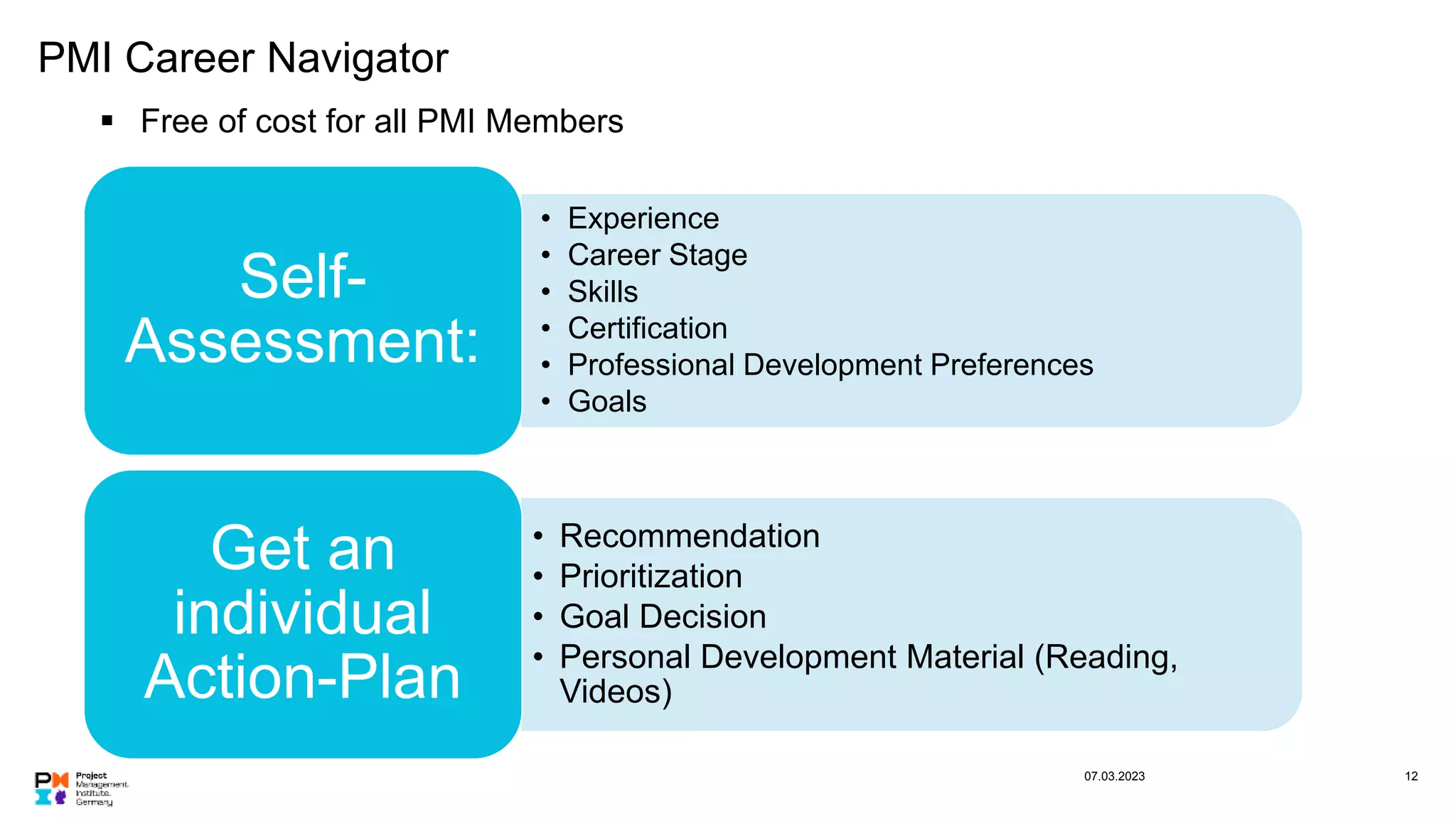 Iris Meinl 'My tailored PM career path' | PPTX