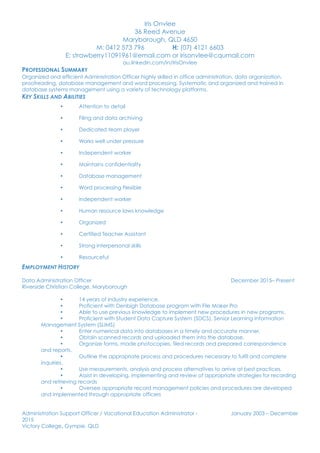 Iris onvlee Resume | PDF