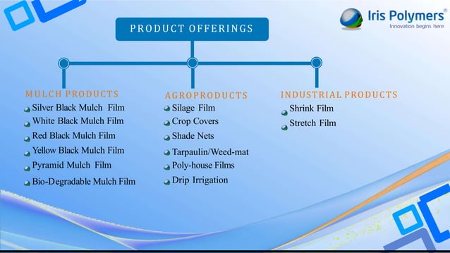 Iris Polymers Product | PPT