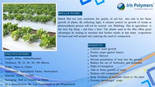 Iris Polymers Product | PPTX