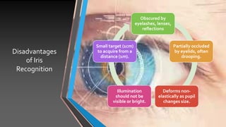 Iris recognition | PPTX