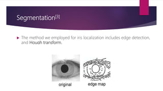 Iris recognition | PPTX