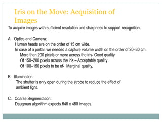 IRIS RECOGNITION | PPT