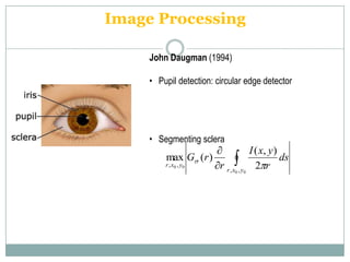 Iris recognition seminar | PPTX