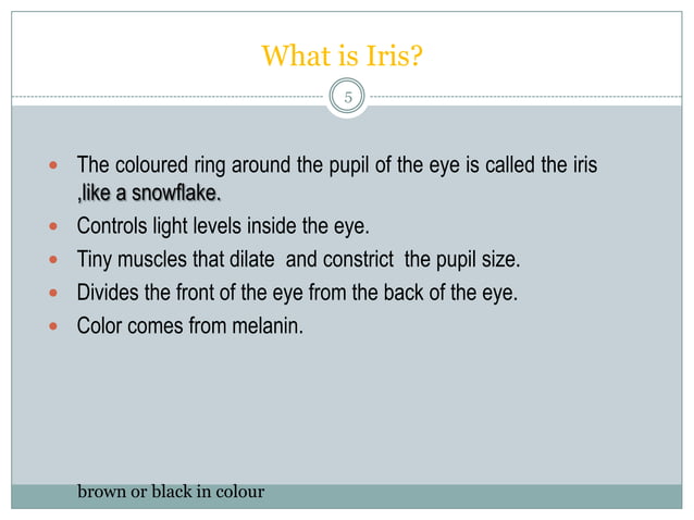 Iris recognition seminar | PPTX