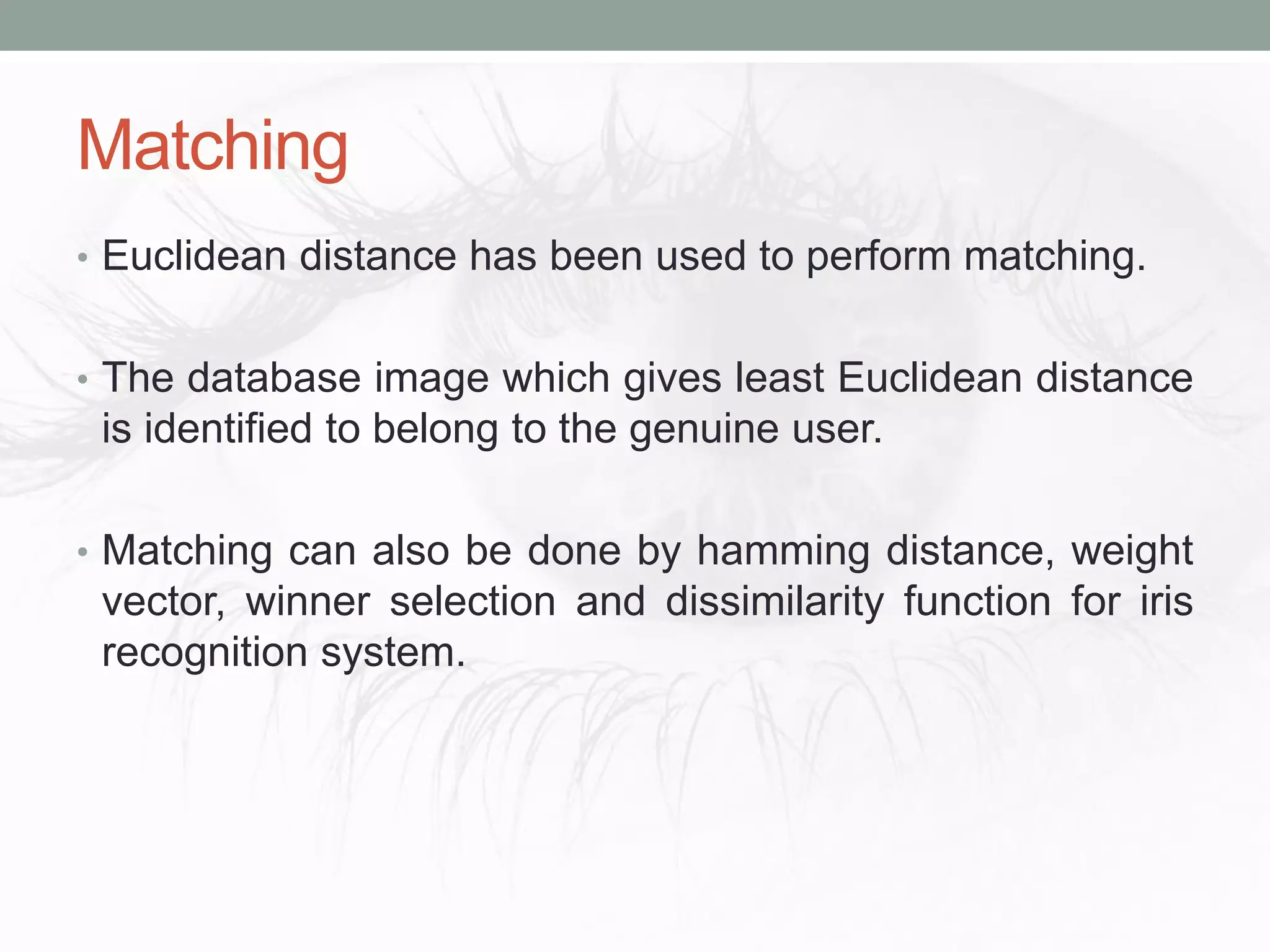 Iris Recognition System Pdf