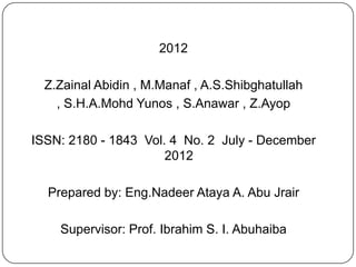 Iris segmentation analysis using integro differential operator and hough transform in biometric ...