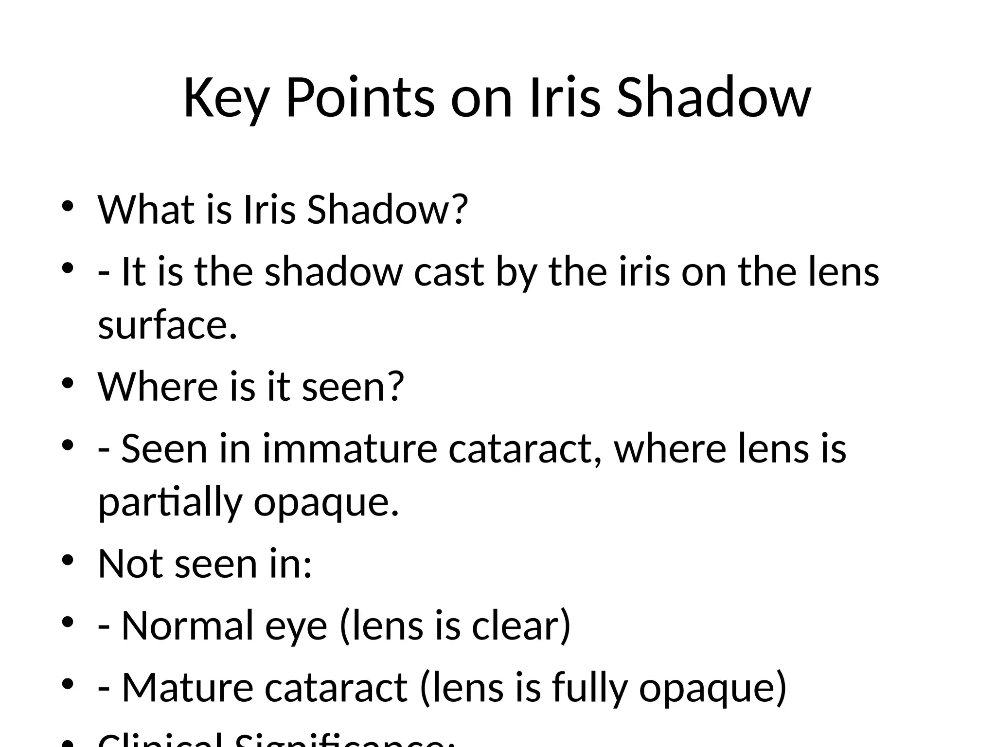 Iris_Shadow_Overview it uses ,application | PPT