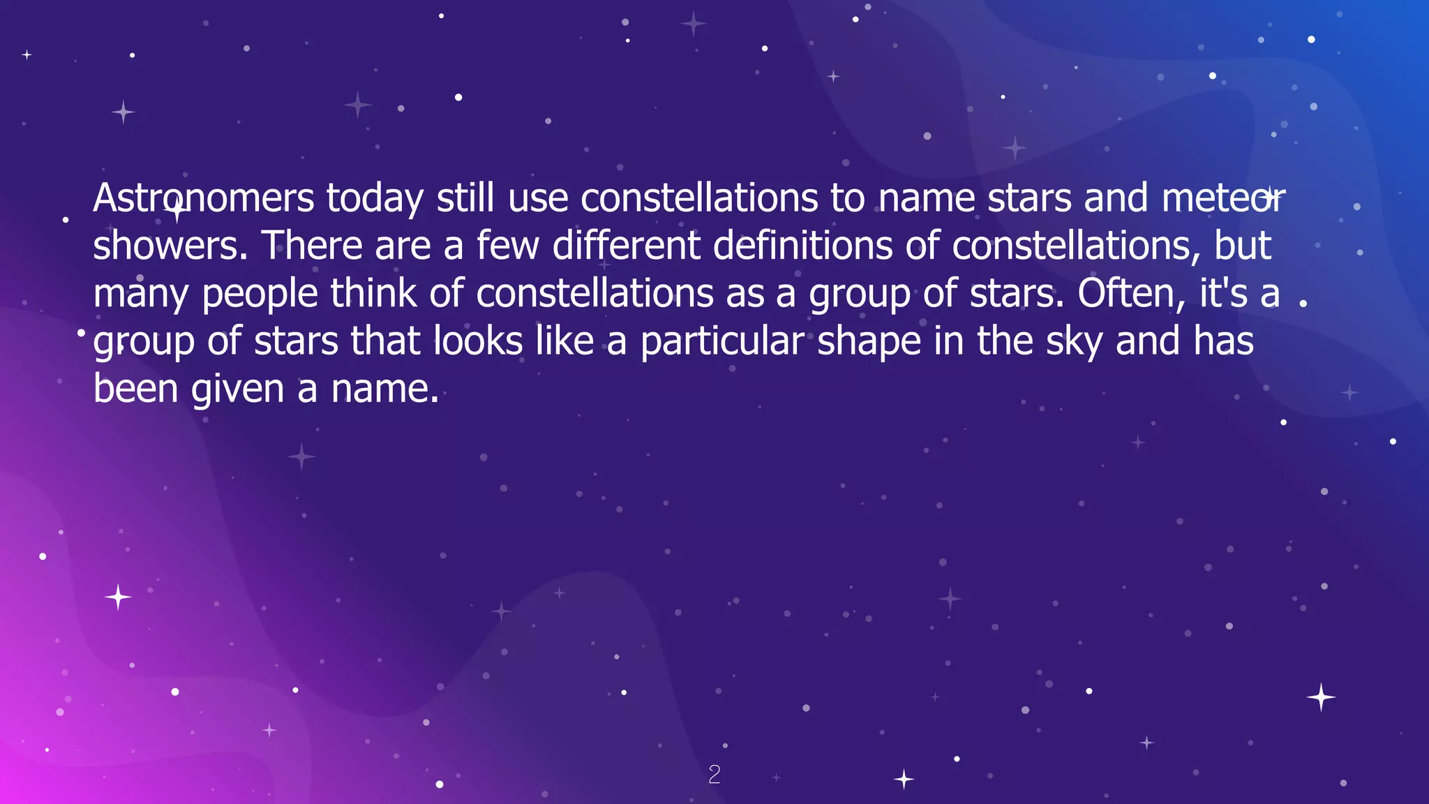 constellation ppt | PPTX