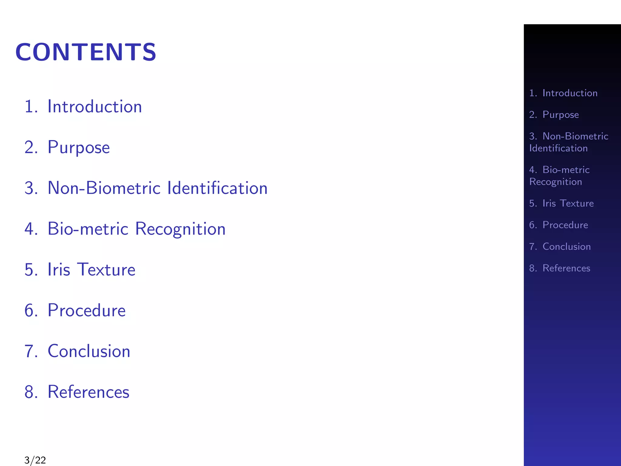 Iris Texture Analysis And Feature Extraction Ppt