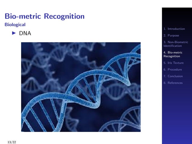 Iris Texture Analysis And Feature Extraction Ppt