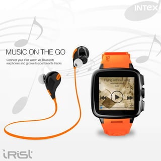 Intex iRist smartwatch | PPTX