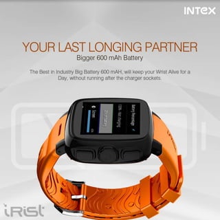 Intex iRist smartwatch | PPTX