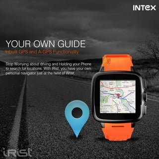 Intex iRist smartwatch | PPTX