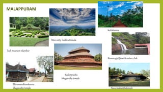 KERALA GOG'S OWN COUNTRY- IMPORTANT PLACES TO VISIT | PPTX