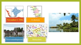 KERALA GOG'S OWN COUNTRY- IMPORTANT PLACES TO VISIT | PPTX