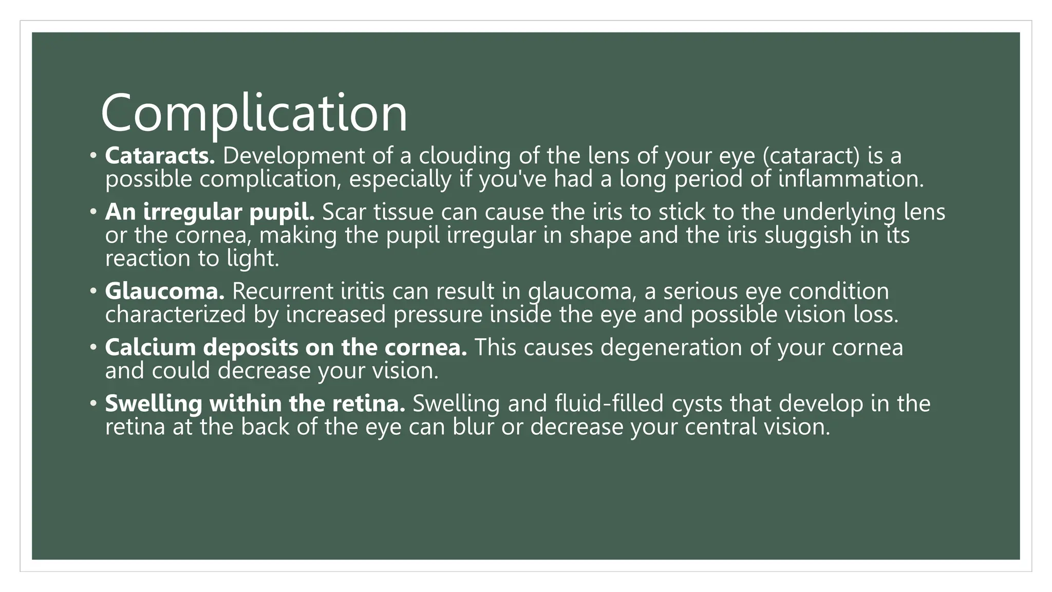 Iritis and Corneal Ulcer Presentation.pptx