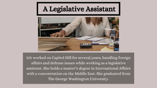 Irit Tratt - The Executive Vice President | PPT