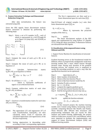 CLASSIFICATION OF ELECTROENCEPHALOGRAM SIGNALS USING XGBOOST ALGORITHM AND SUPPORT VECTOR ...