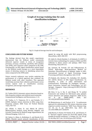 CLASSIFICATION OF ELECTROENCEPHALOGRAM SIGNALS USING XGBOOST ALGORITHM AND SUPPORT VECTOR ...