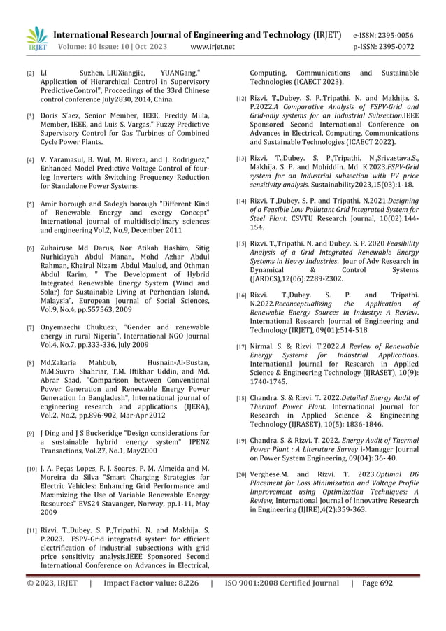 Hybrid Renewable Energy Generation System using Artificial Neural Network (ANN) | PDF