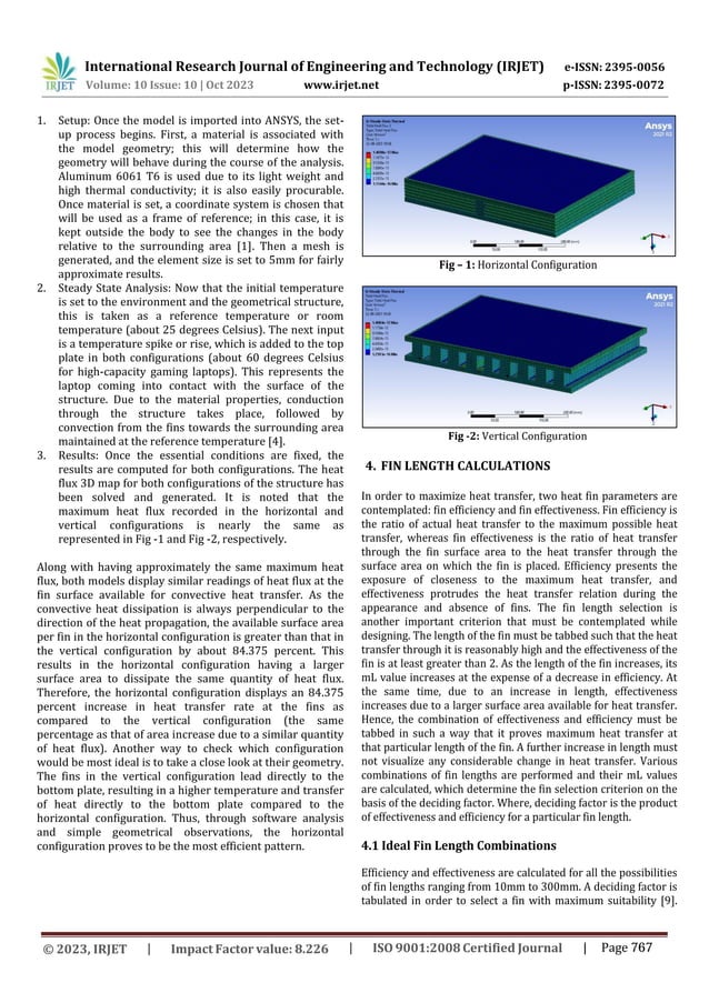 Thermal Analysis of Heat Dissipation Structure for Laptops using ANSYS ...