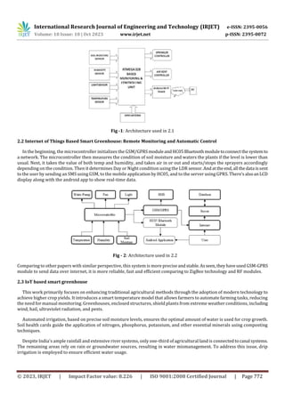 Smart Greenhouse using Machine Learning | PDF