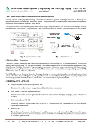 Smart Greenhouse using Machine Learning | PDF